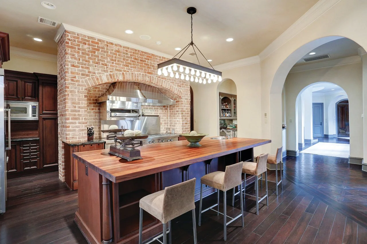 Kitchens With Brick Arches