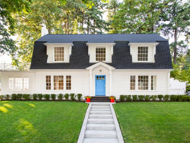Gorgeous White House Paint Colors and Curb Appeal Ideas | HGTV