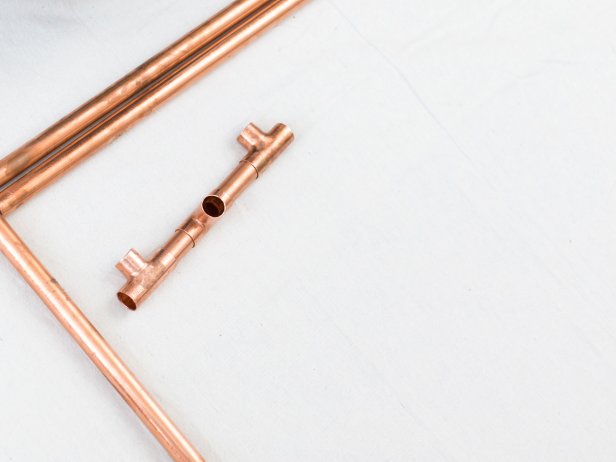 DIY Copper Clothes Rack | Room Makeovers to Suit Your Life | HGTV