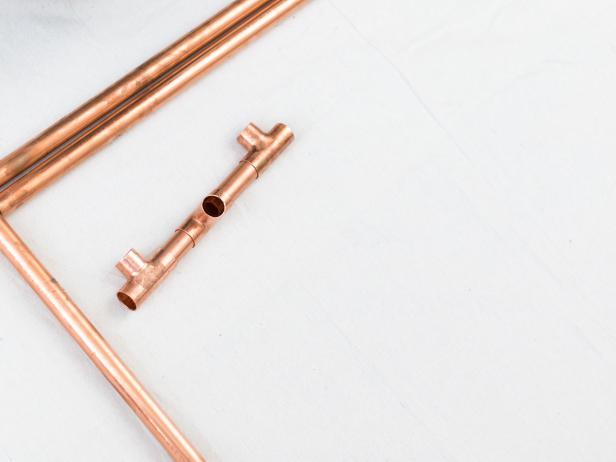 DIY Copper Clothes Rack | Room Makeovers to Suit Your Life | HGTV