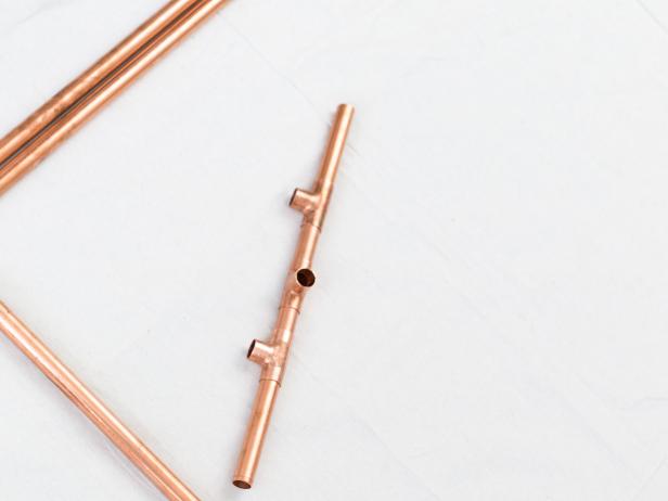 DIY Copper Clothes Rack | Room Makeovers to Suit Your Life | HGTV