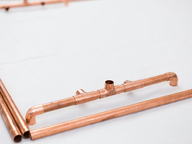 DIY Copper Clothes Rack | Room Makeovers to Suit Your Life | HGTV