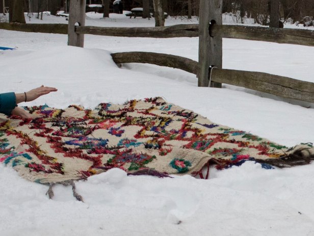How to Clean Rugs in the Snow | HGTV