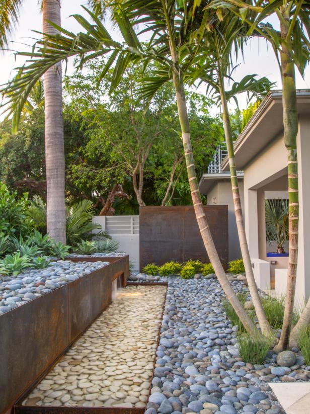 Tropical Paradise With Water Feature | Craig Reynolds Landscape ...