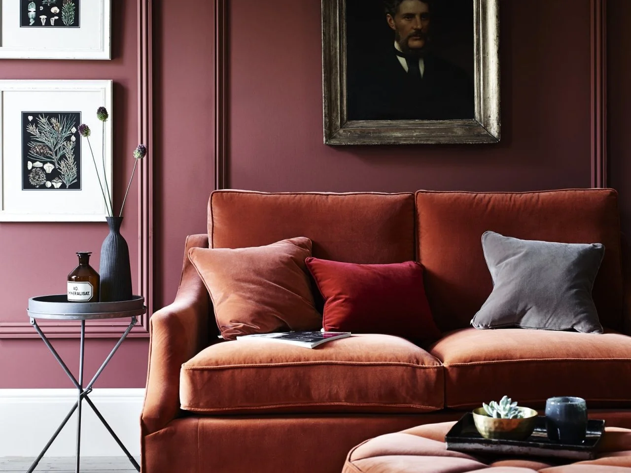 Rust Colored Walls Living Room Green And Rust, The New Neutrals In
