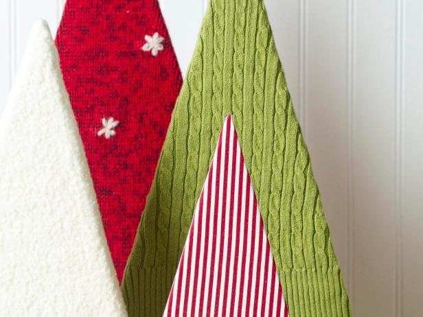 Christmas Craft: Upcycled Tabletop Trees | HGTV