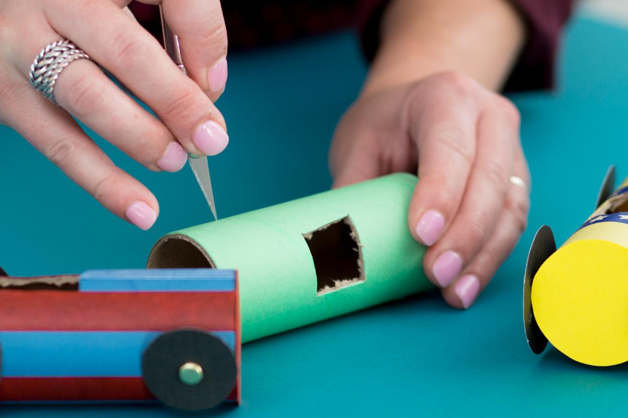 5 Kids Crafts Using Paper Towel Rolls HGTV