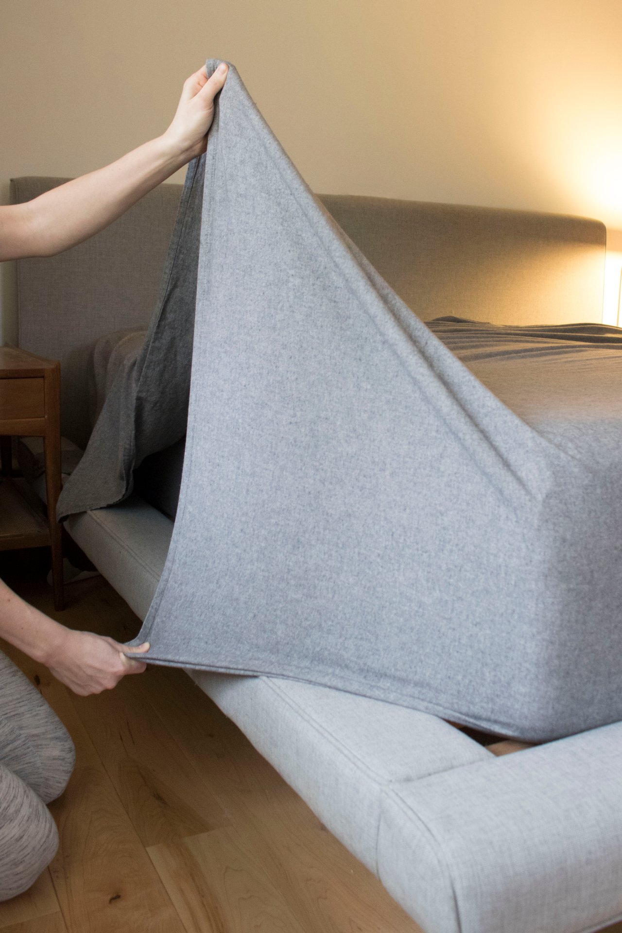 How to Make a Bed With Tight Hospital Corners | HGTV