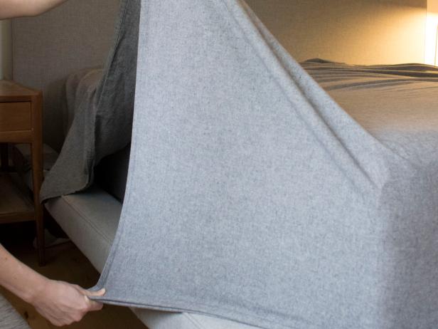 How to Make a Bed With Tight Hospital Corners | HGTV