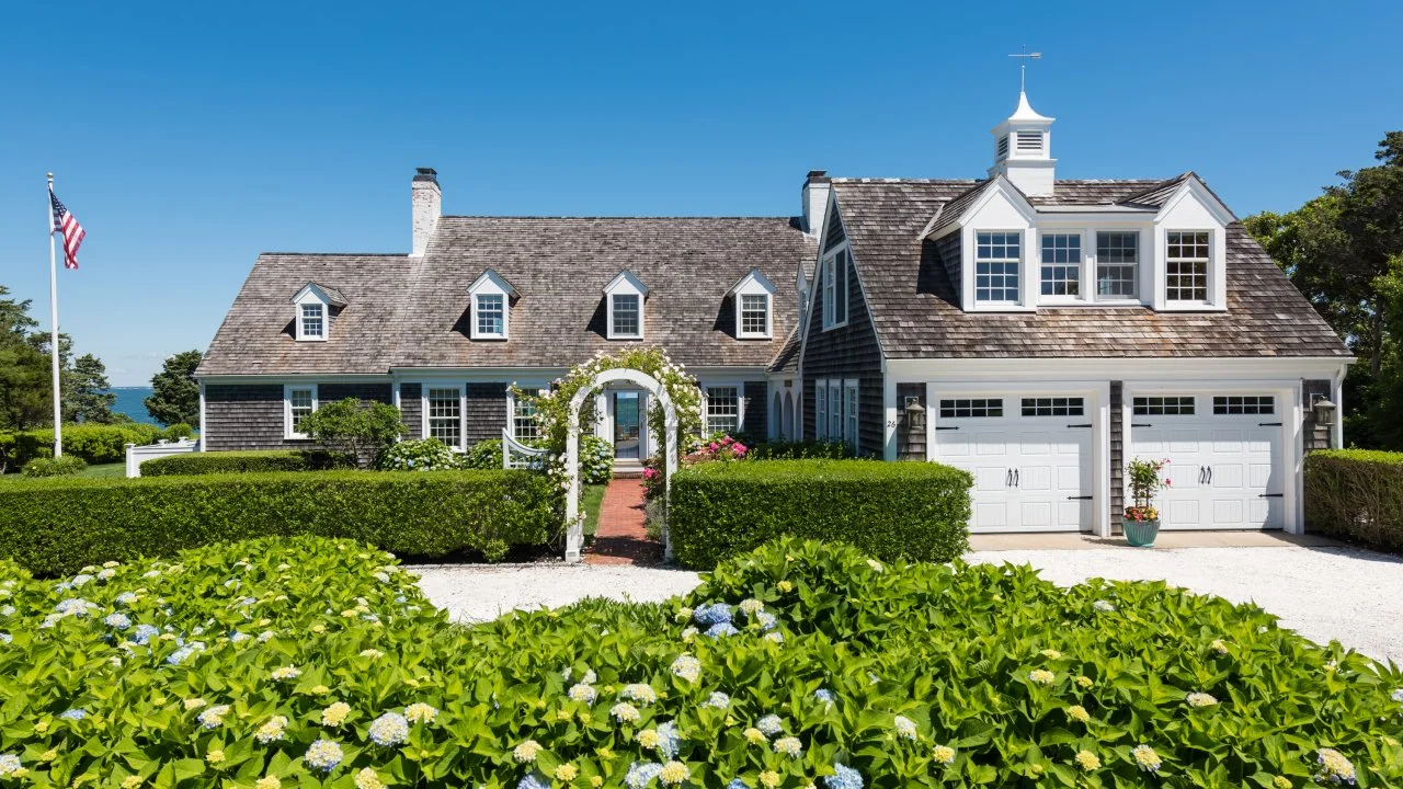 New England Colonial Farmhouse