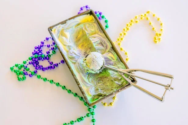 Mardi Gras Recipe: King Cake Ice Cream | HGTV