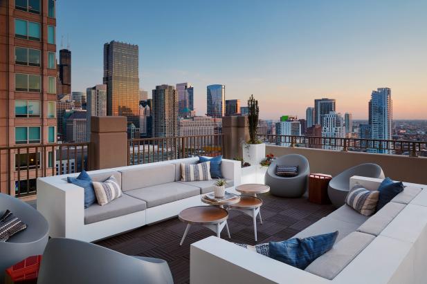 Tour the Ultimate Contemporary Rooftop Retreat | Inspired Interiors | HGTV