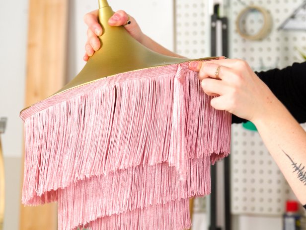 Light Up Your World: DIY Fringe Chandelier | Buy or DIY: Crafty Decor ...