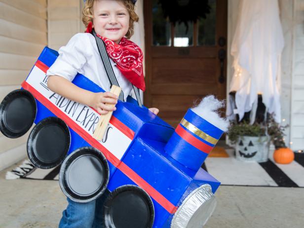 Creative Handmade Cardboard Box Halloween Costume Ideas for Kids | HGTV