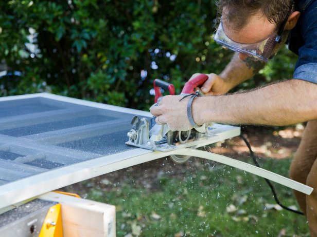 How to Install a Screen Door | HGTV