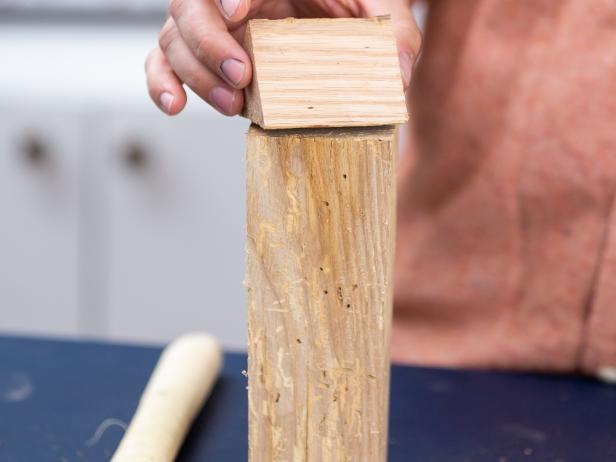 Make a Modern Wood House From Wood Scraps | DIY Christmas Decor | HGTV