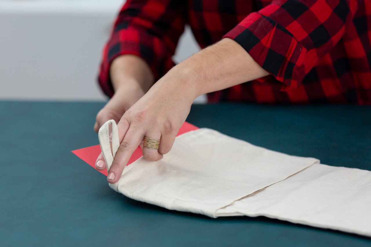 DIY Plain Canvas Stocking | 3 Easy Ways to Decorate a Stocking | HGTV