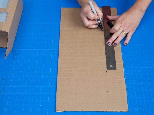 How to Make a Cardboard Gingerbread Village | HGTV