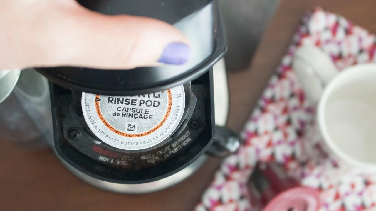 Keurig cleaning pods store