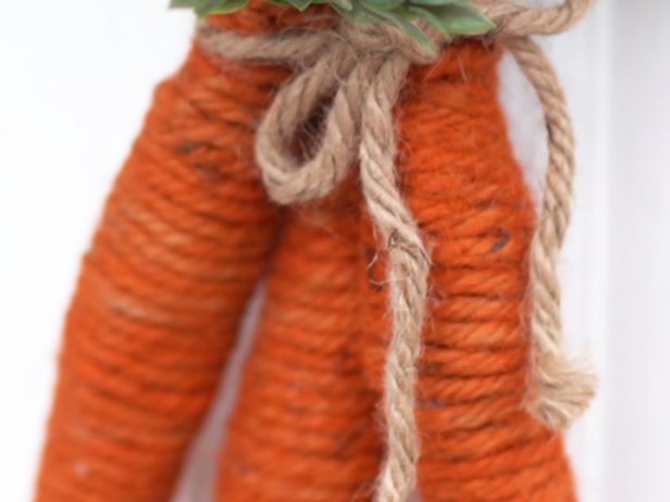 How to Make Carrot Decor Using Newspaper | HGTV