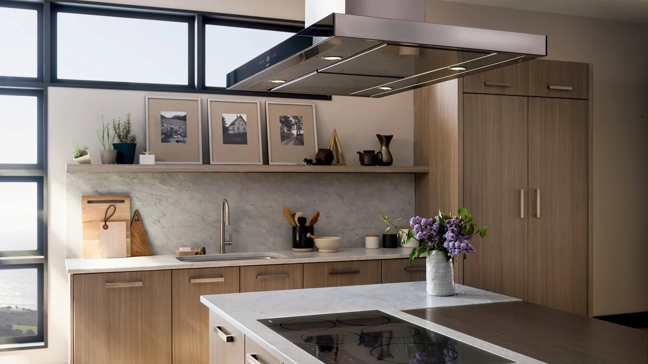 Countertop vent hood store