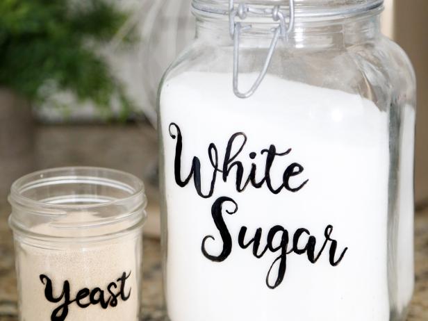 The DIY (and Charming!) Way to Permanently Label Glass Kitchen ...