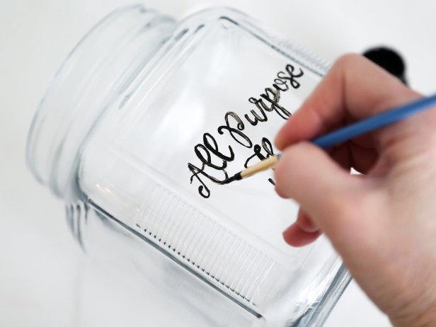 The DIY (and Charming!) Way to Permanently Label Glass Kitchen ...