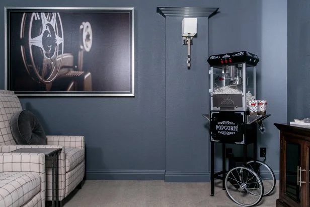 Media room popcorn machine store