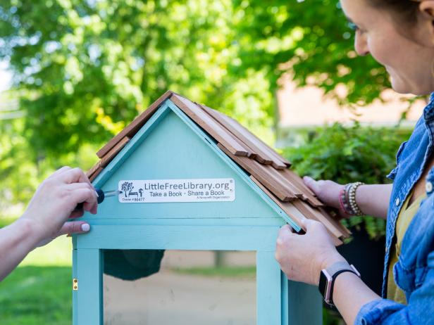 How to Build Your Own Little Free Library | HGTV