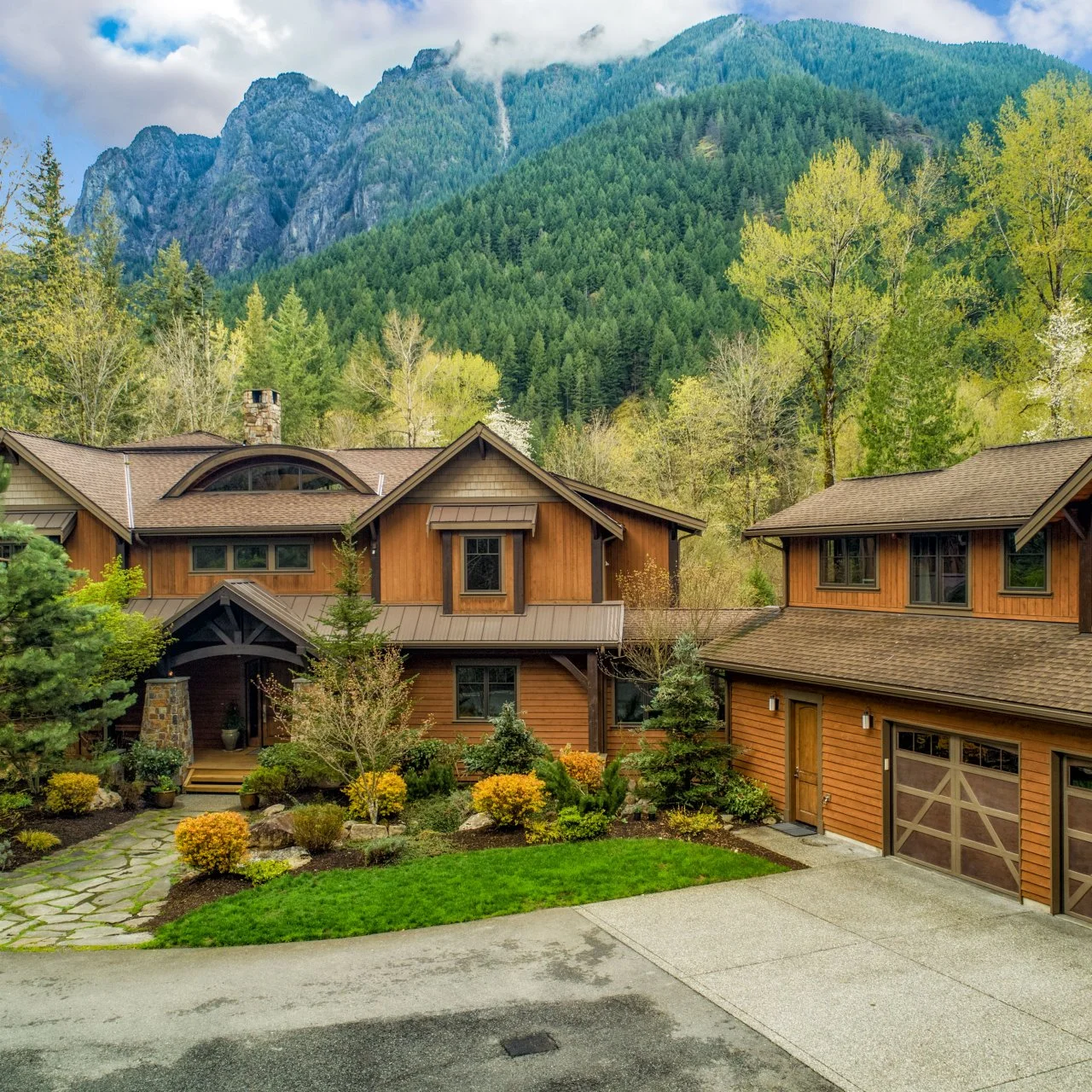 Northwest Mountain Homes 174 Pacific Northwest Homes Forest Stock