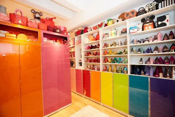 Tour Color Me Courtney's Rainbow New York City Apartment | HGTV