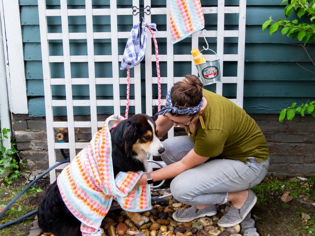DIY Outdoor Dog Shower | HGTV