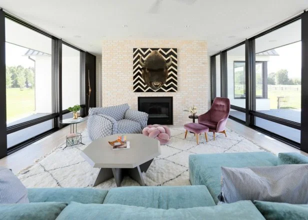Modern Farmhouse With Geometric Accents | HGTV