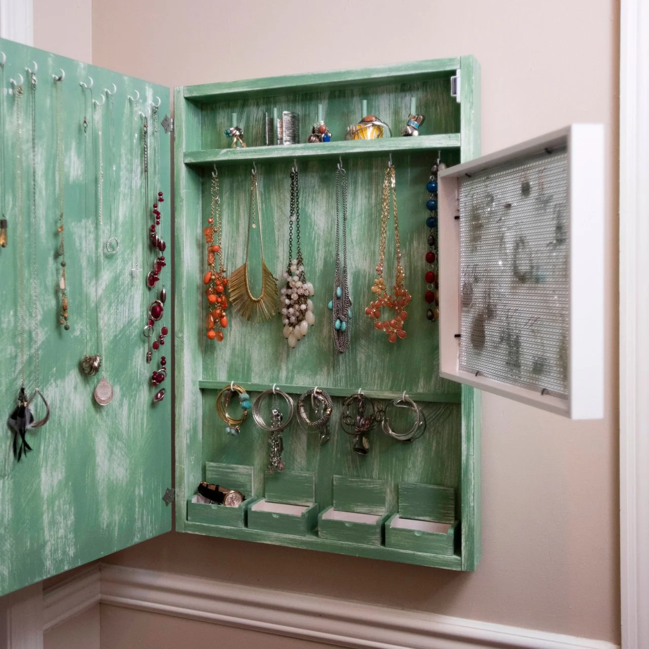 Photo frame jewellery cabinet store