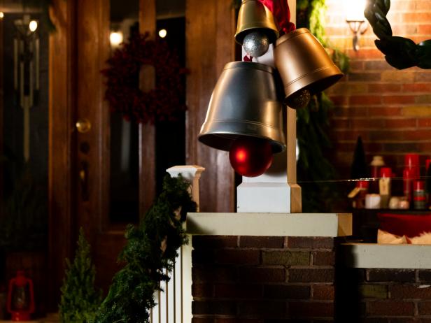 3 Ways to DIY Oversized Christmas Porch Decor for Cheap | HGTV