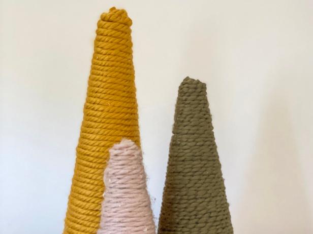 Easy DIY Yarn Christmas Tree Ideas | HGTV