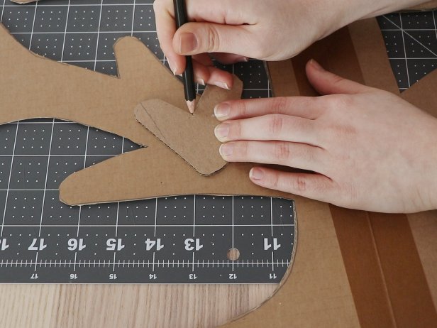 How to Make Recycled Cardboard Christmas Tree | HGTV