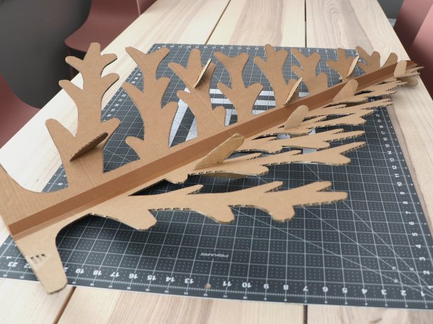How to Make Recycled Cardboard Christmas Tree | HGTV
