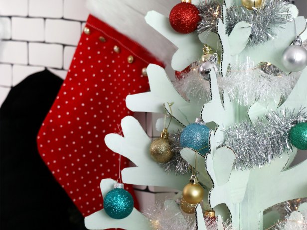 How to Make Recycled Cardboard Christmas Tree | HGTV