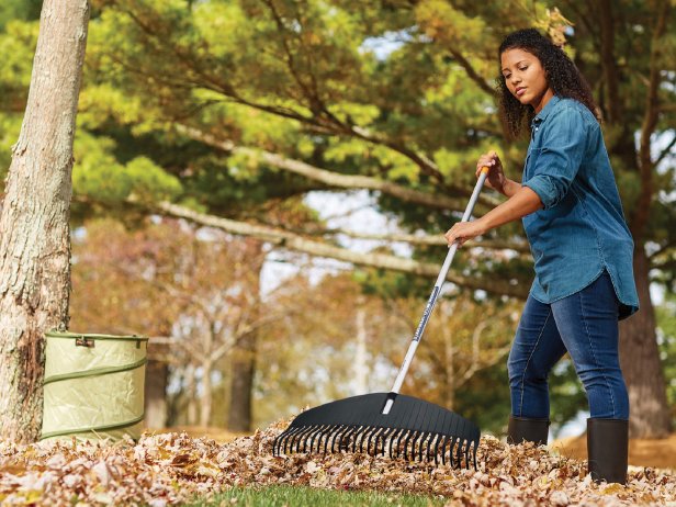 Fall Leaf Cleanup Tips and What To Do With Raked Leaves | HGTV
