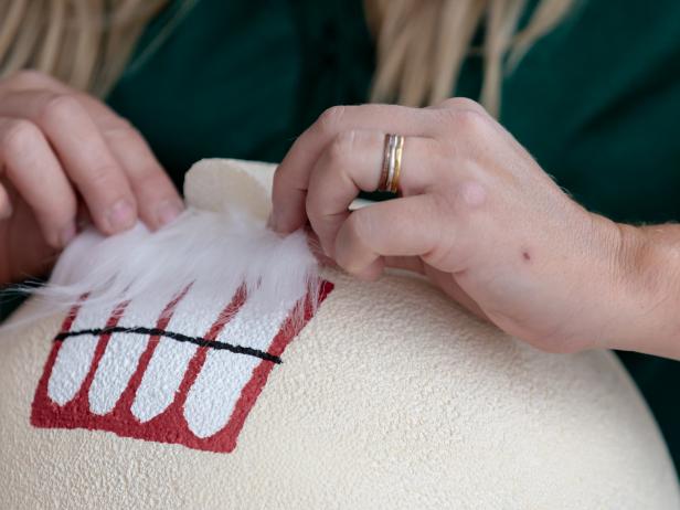 How to Make a Giant Modern Nutcracker for Your Porch | HGTV