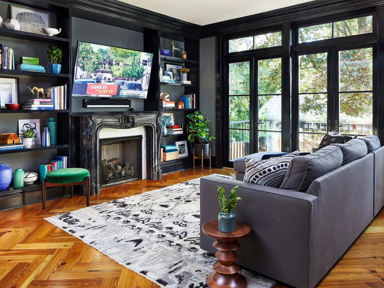 Contemporary Gray Living Room Hgtv Design Ideas For Modern Living