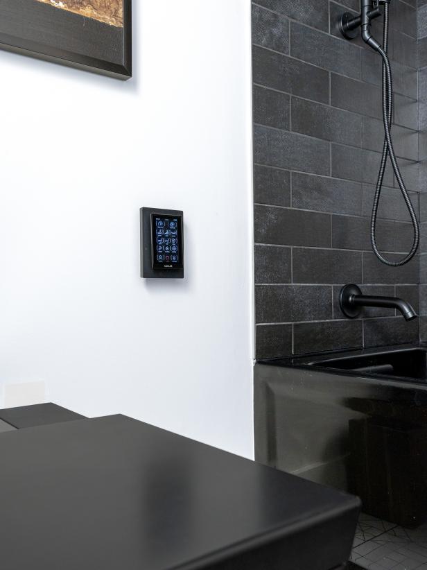 Pictures of the HGTV Smart Home 2020 Upstairs Hall Bathroom | Tour the ...