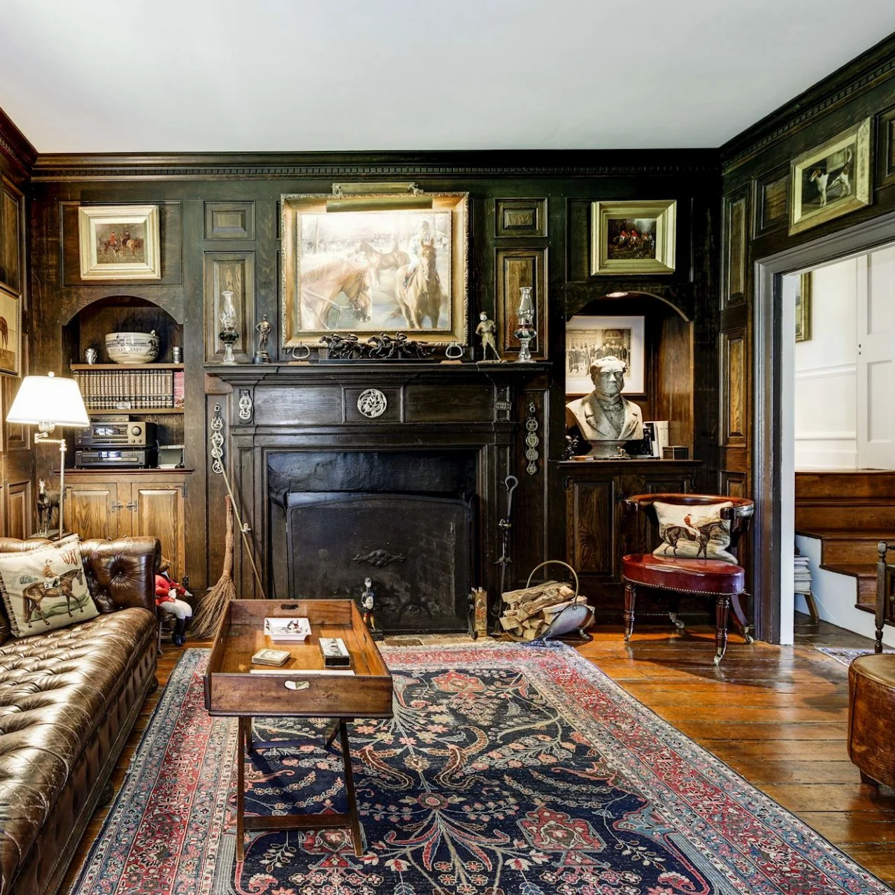 Victorian Design Home Library