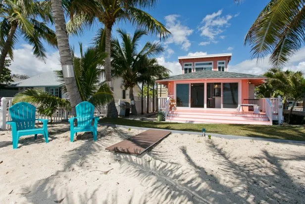 This Adorable Pink Beach Cottage Could Be the Prettiest Home on Oahu | HGTV