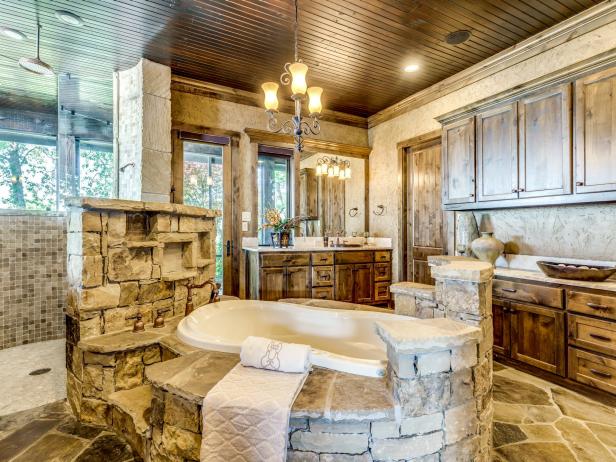 Rustic Spa Interior Design Ideas