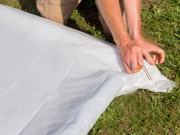 DIY Slip and Slide: How to Make a Backyard Water Slide | HGTV