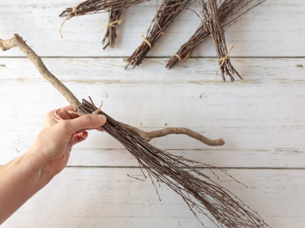 How to Make a Traditional Witch's Broom | HGTV