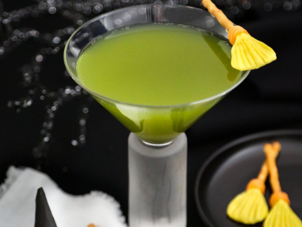 Melted Witch Martini Cocktail Recipe for Halloween | HGTV