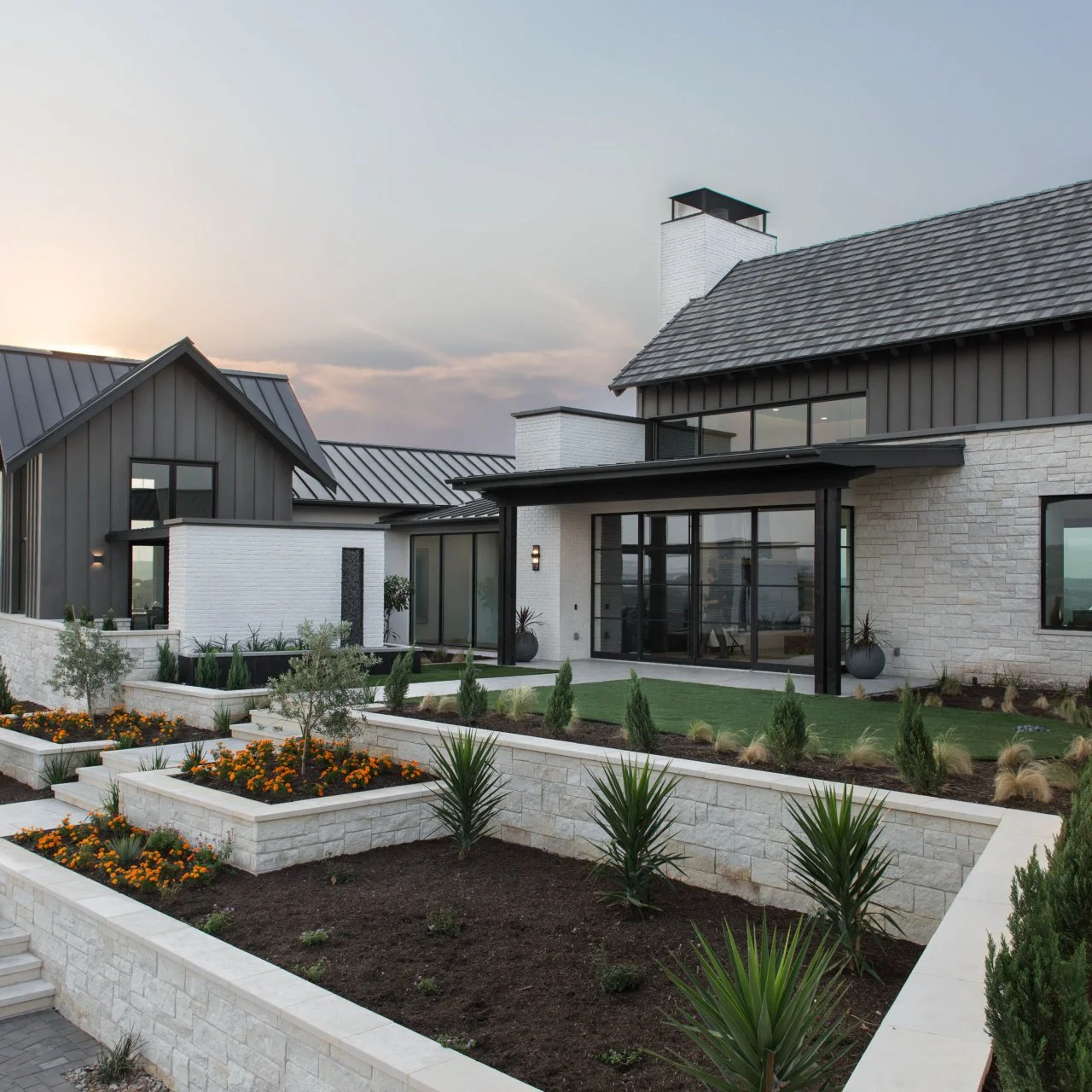 High Front Yard Retaining Walls Walls That Wow | Project With Custom